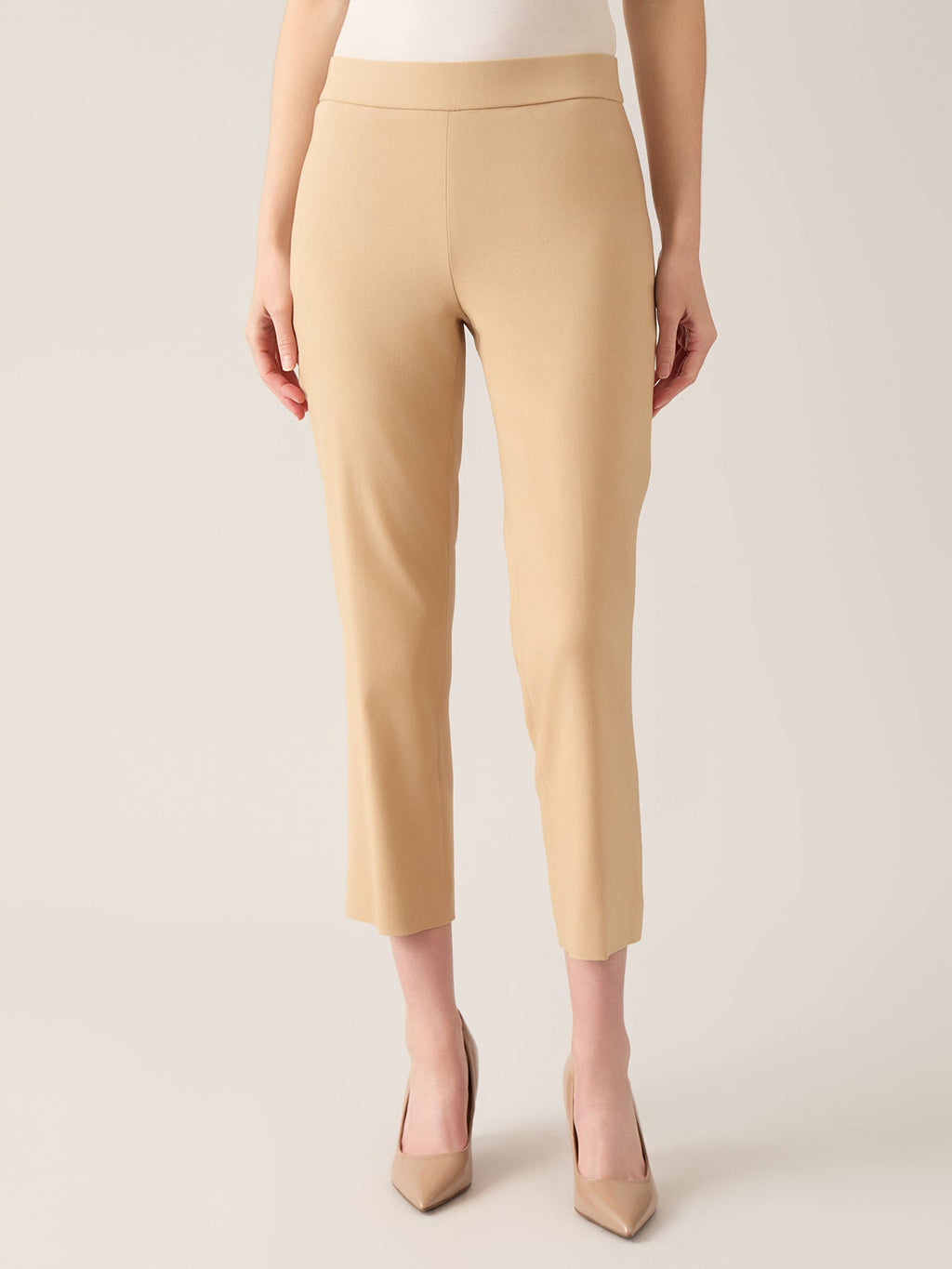 Petite Pull-On Cropped Pant – meison